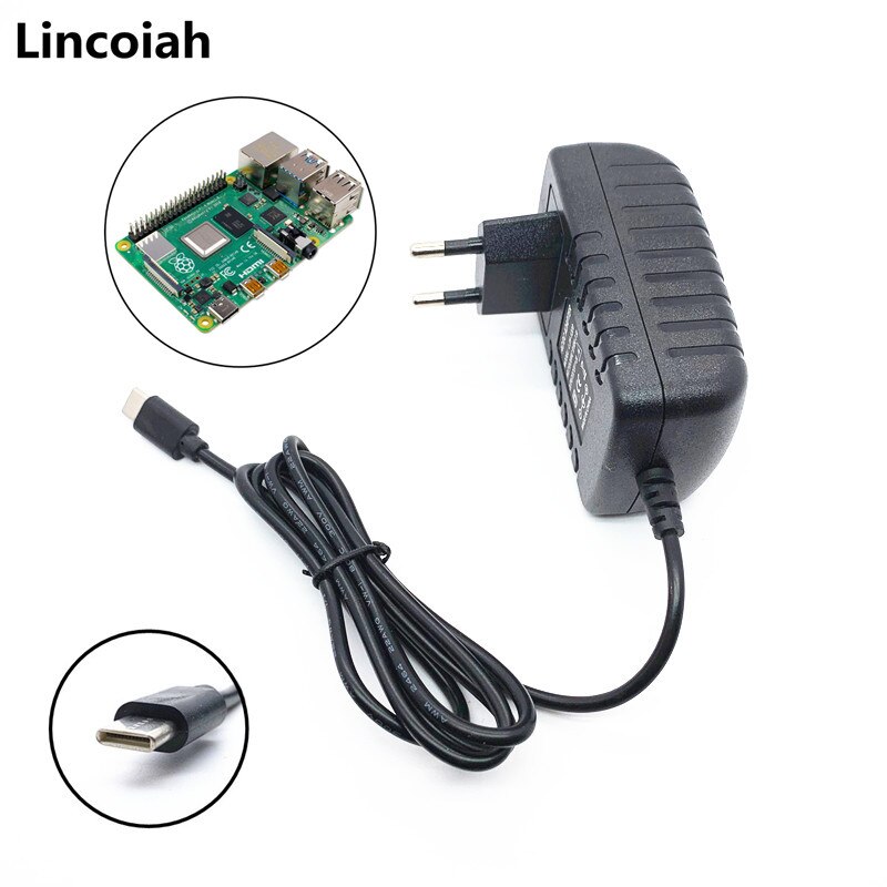 Lincoiah Voeding Lader Ac/Dc Adapter 5 V 3A Psu Us... – Vicedeal