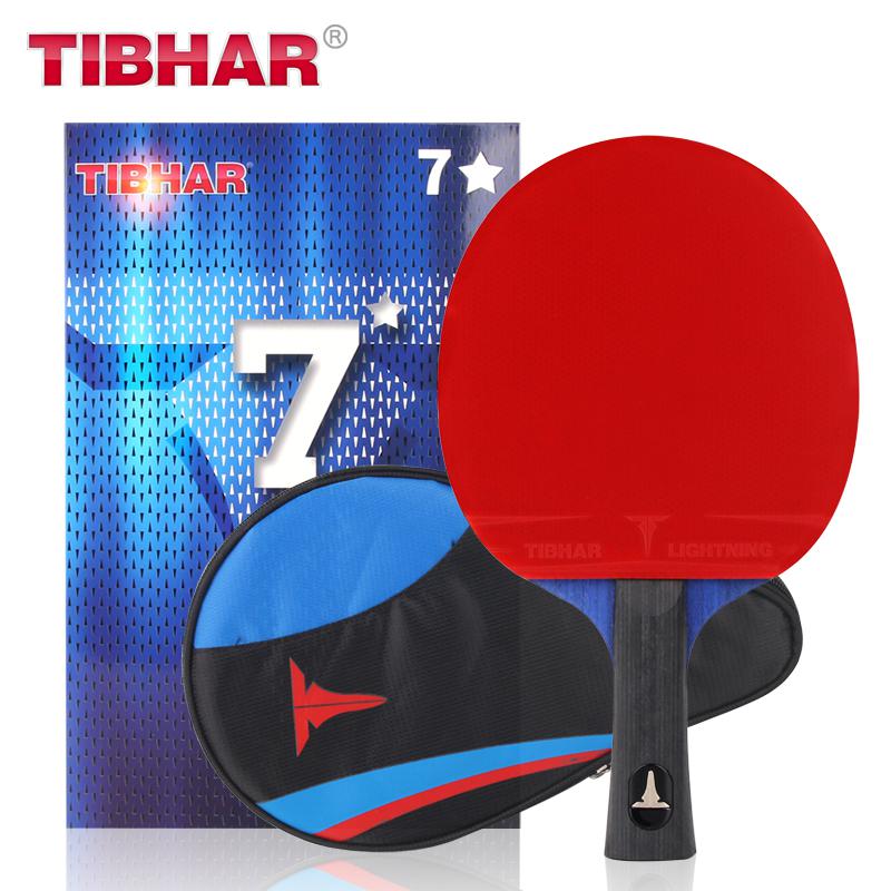 Tibhar Pro Table Tennis Racket Blade Rubber Pimple... – Grandado