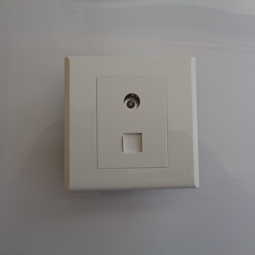 CHINT Socket Switch TV Network 10A 250V – Grandado