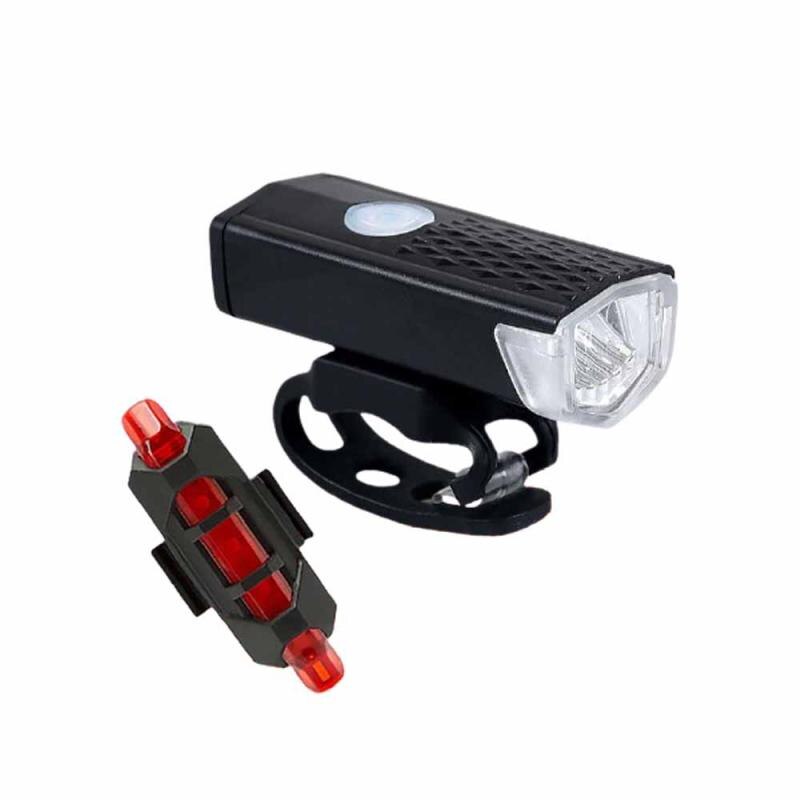 USB Bike Light Front Bicycle Lamp Rechargeable MTB... – Vicedeal