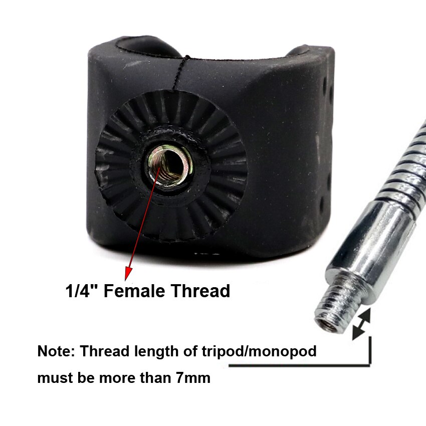 Big size U Shaped Flashlight Clip Mount Clamp For ... – Grandado