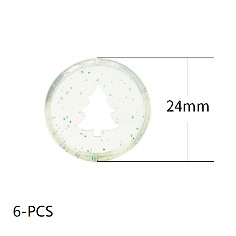 24MM Mushroom Hole Binder Ring Binding Buckle Plas... – Grandado
