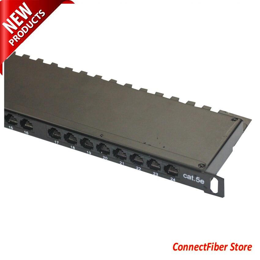 Cat6 24-Port Patch Panel - PoE+ Compliant, 110/Kro... – Vicedeal