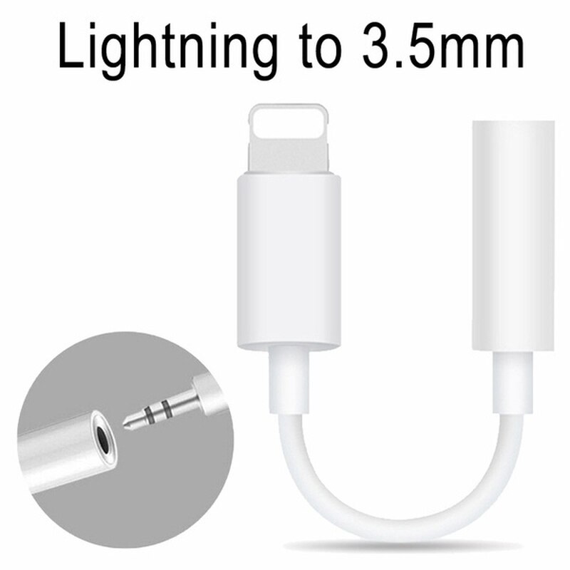 Headphone Audio Lightning To 3.5mm Jack Cable Adap... – Grandado
