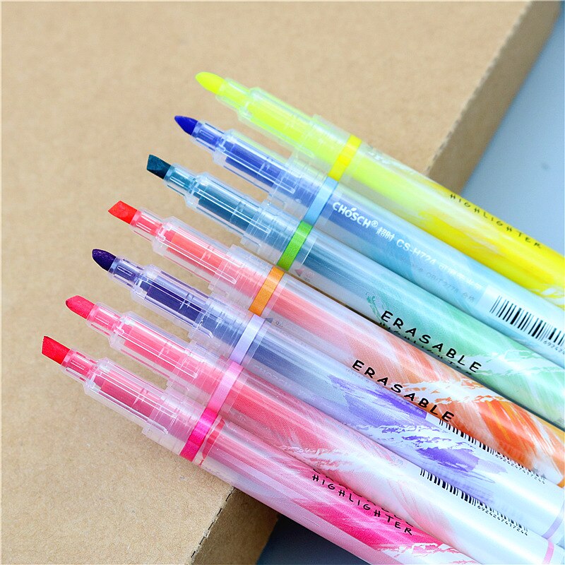 Erasable Book Marker Highlighter Erasable art graf... – Grandado