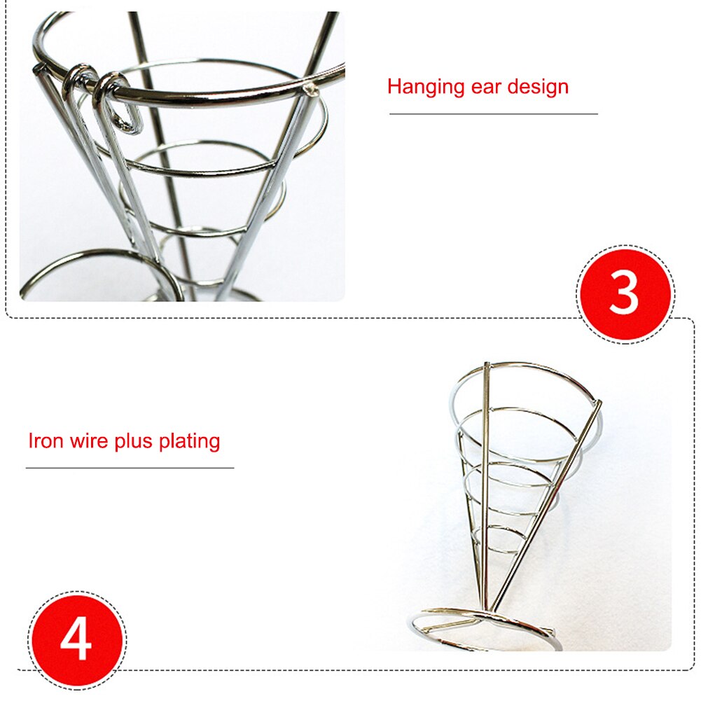 Edelstahl Französisch Frites Stehen Snacks Display... – Vicedeal