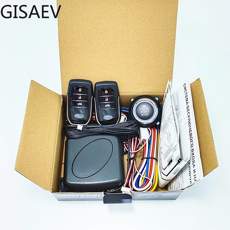 Keyless Entry System Car Start Stop Button Univers... – Grandado