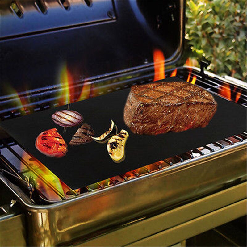 40X33 Cm Bbq Grill Mat Set Van 2 Lakens Herbruikba... – Vicedeal