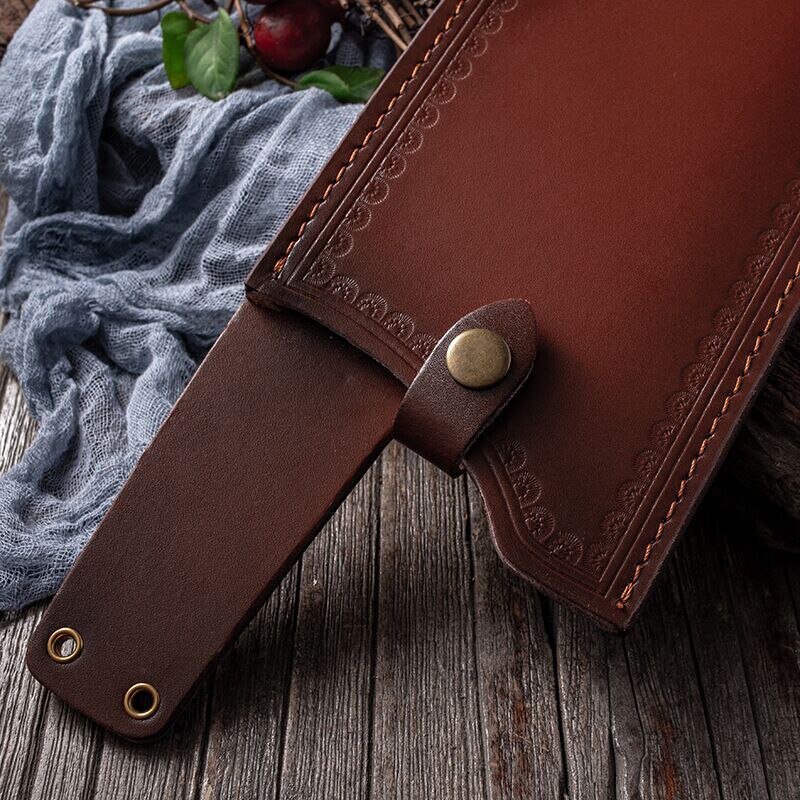 Kitchen Knife Leather Sheath Scabbard Butcher Knif... – Vicedeal