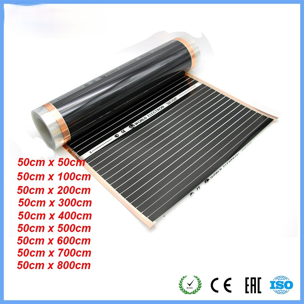 220V 50Cm Breedte Gezonde Vloerverwarming Infraroo... – Vicedeal