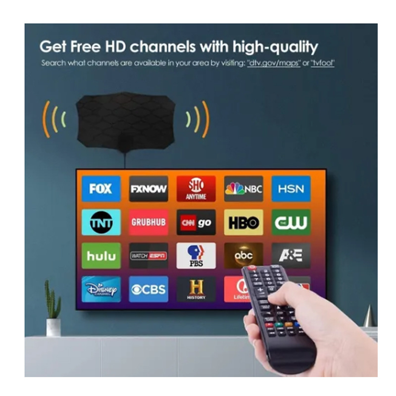 4K / ATSC indoor digital TV antenna ground wave TV... – Grandado