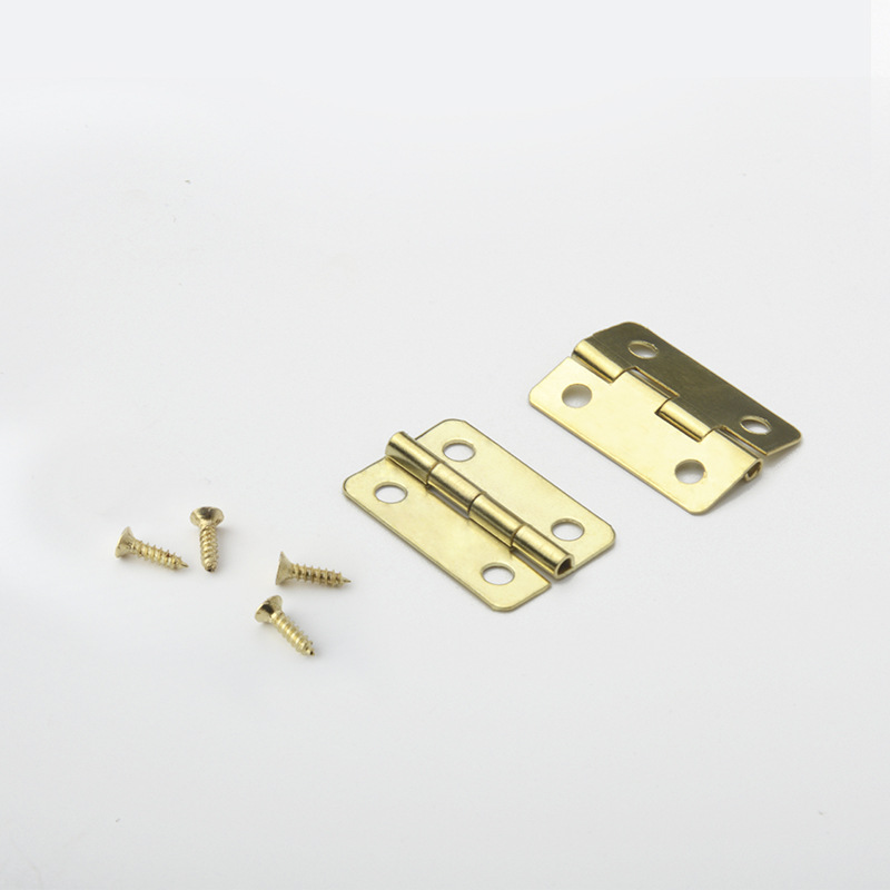 Tiny golden Mini Small Metal Hinge For 1/12 House ... – Vicedeal