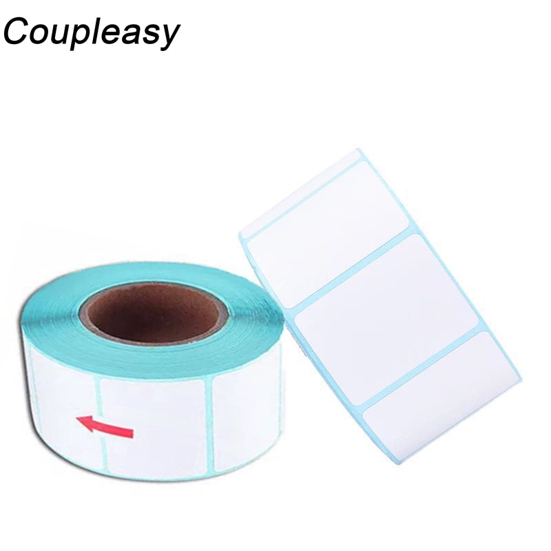 700Pcs/Roll 20x10mm/30x20mm White Adhesive Thermal... – Grandado