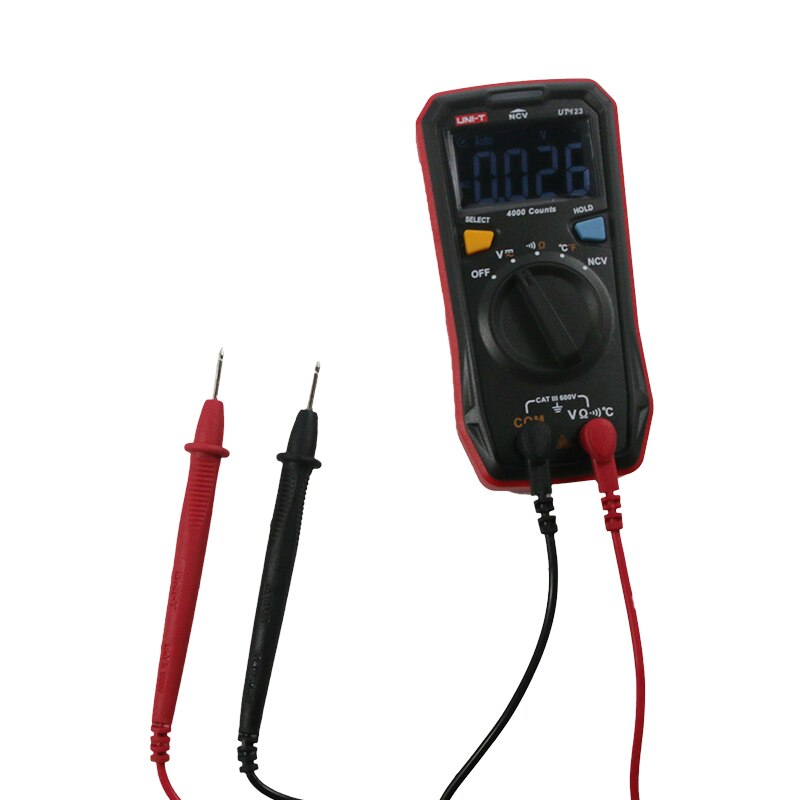 UNI-T UNIT UT123 Mini Digital Multimeter Auto Rang... – Grandado