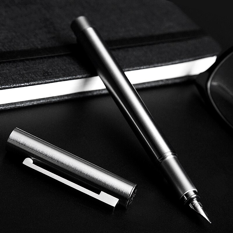HongDian All in Metal Stainless Steel Fountain Pen... – Grandado