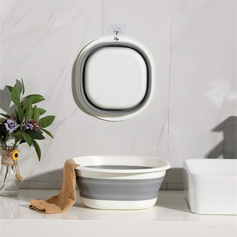 Plastic Folding Basins Portable Wash Basins Foldin... – Vicedeal