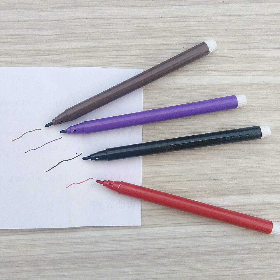 18 farbe Stift Art Marker Zeichnung Aquarell Stift... – Vicedeal