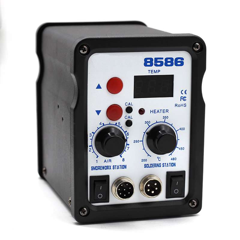 EU Plug 8586 SMD BGA Rework Solder Station Air Blo... – Grandado