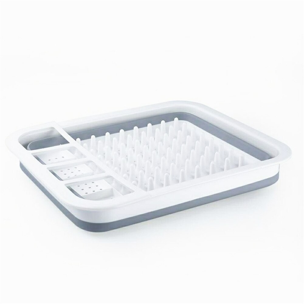 Foldable dish rack kitchen storage rack drain bowl... – Vicedeal