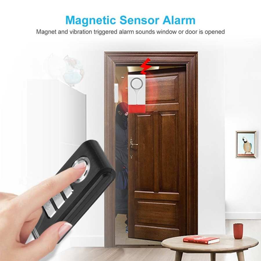 Draadloze Deur Inbraakalarm Security System Trilli... – Vicedeal