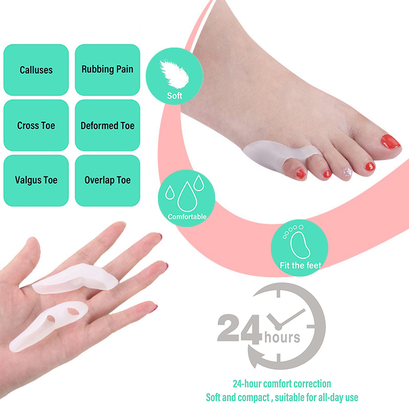 Pexmen 2/4Pcs Tailor's Bunion Pads Little Toe Buni... – Grandado