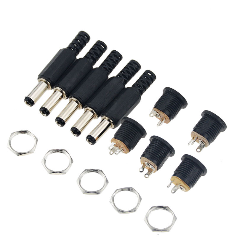 10PCS 12V 3A Kunststoff Männlichen Stecker Buchse ... – Vicedeal