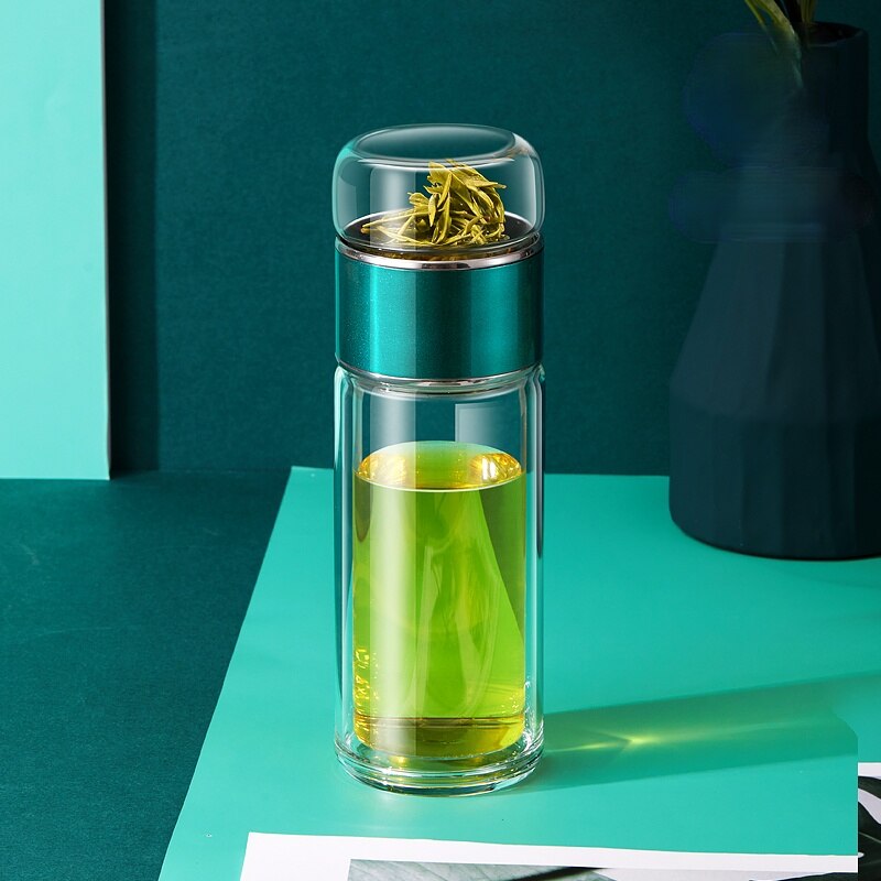 Thee Water Scheiding Thee Cup Dubbele Filter Geure... – Grandado