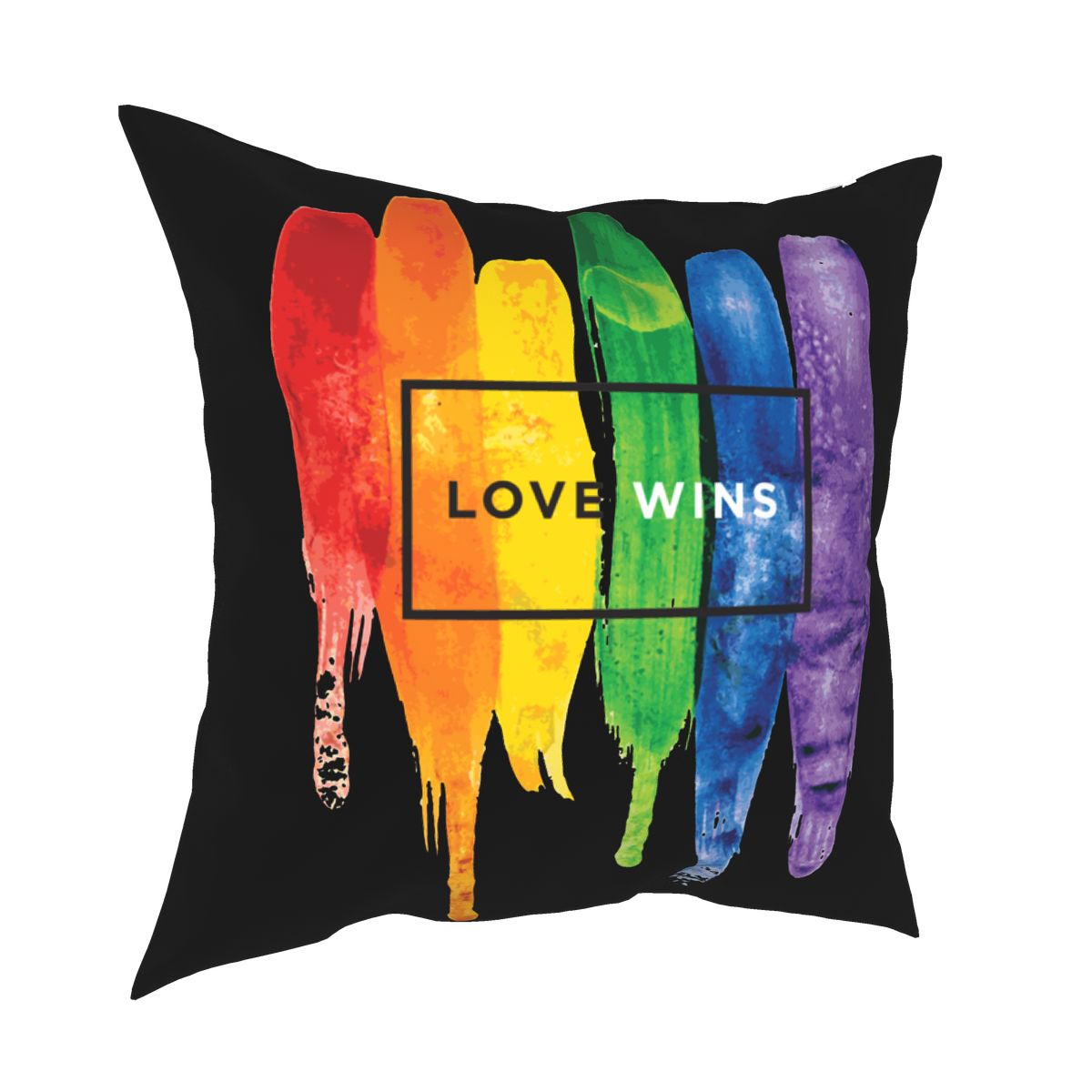 Lgbt Rainbow Kussensloop Huis Decoratieve Gay Prid... – Vicedeal