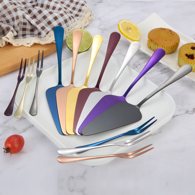 Stainless Steel Cake Shovel Pizza Shovel Fruit For... – Vicedeal