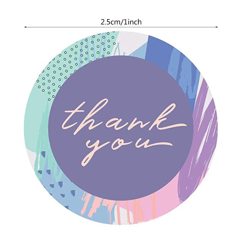 500pcs 8 Styles Thank You Stickers Seal Label for ... – Grandado