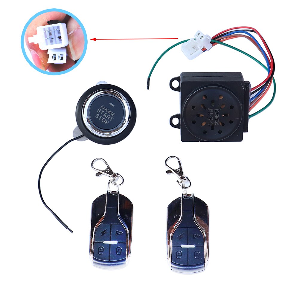 Alarm One-key Start APP Anti-theft Device Remote C... – Grandado