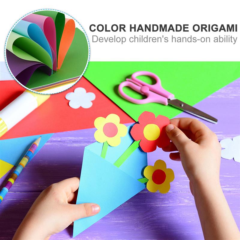 200pcs Colorful Origami Paper Handcraft Paper Funn... – Grandado
