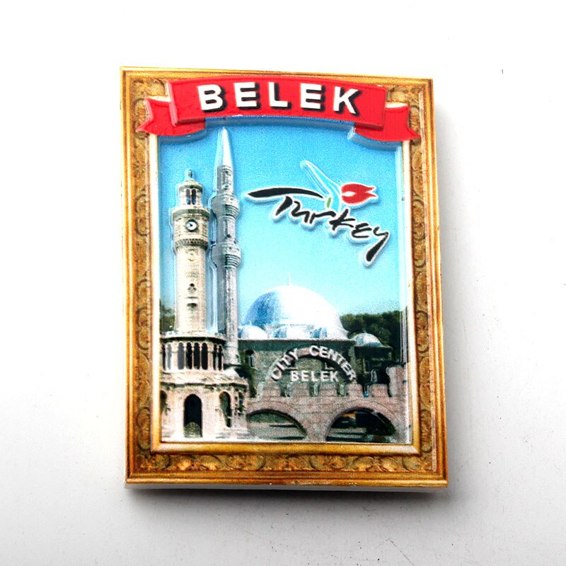 Newest City Center Belek Turkey Refrigerator Magne... – Grandado