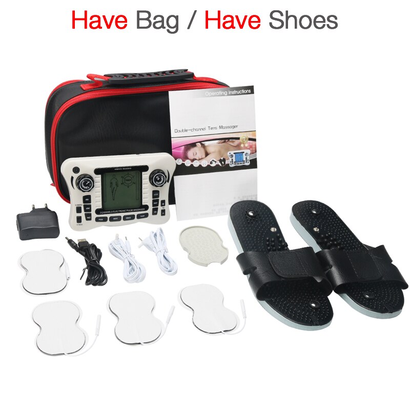 Dual Channel Output TENS UNIT EMS Pain Relief Elec... – Vicedeal