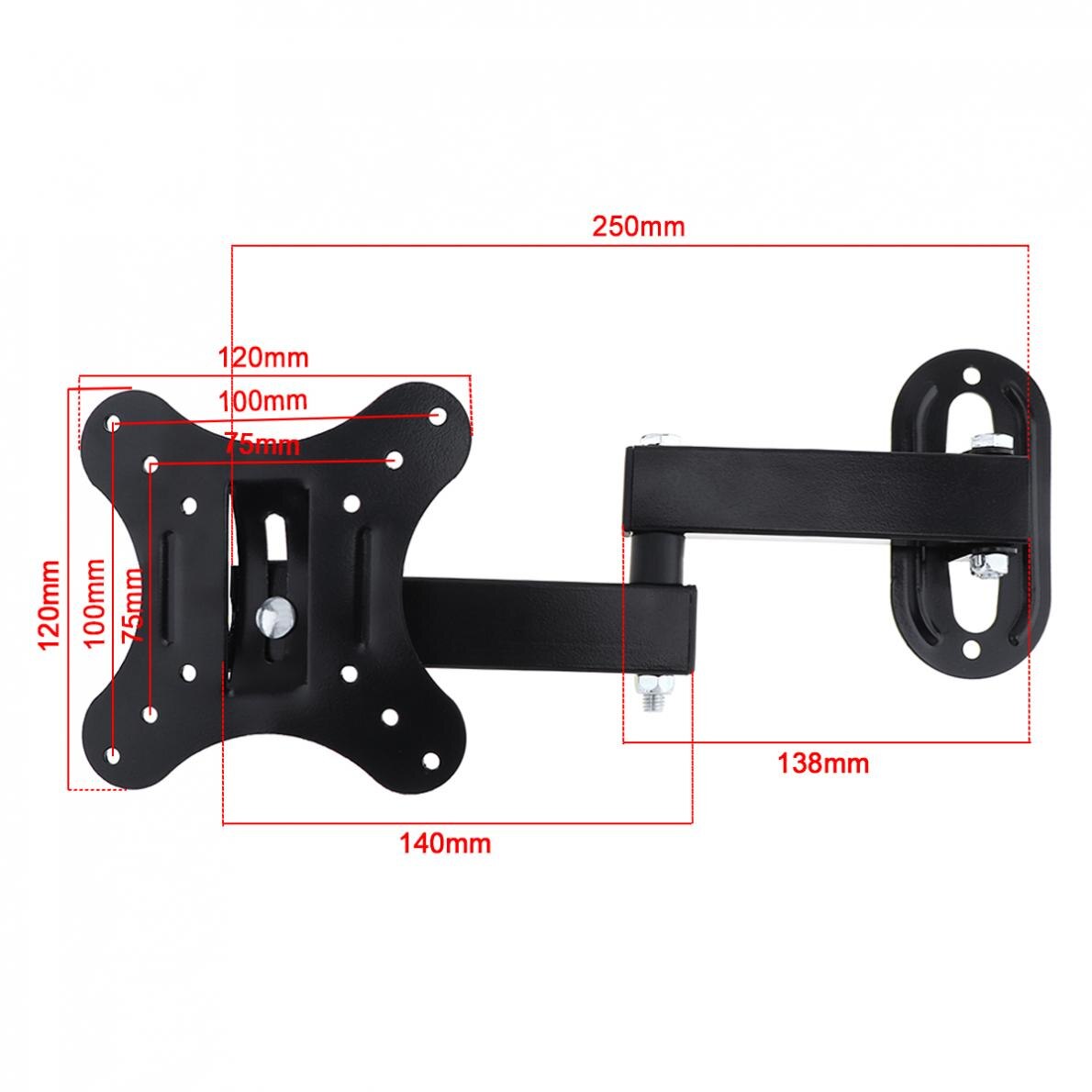 Universal Adjustable TV Wall Mount Bracket Univers... – Grandado