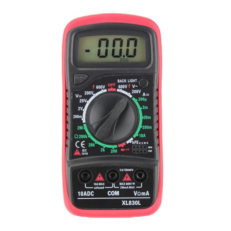 XL830L High Safety AC/DC Multimeter LCD Digital Vo... – Grandado