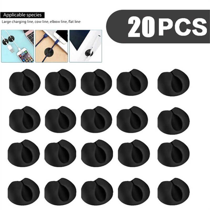 20/30Pcs Multipurpose Car Desk Desktop Wall USB Wi... – Grandado