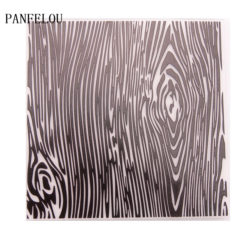 15x15cm Tree bark of grain wreath Embossing folder... – Vicedeal