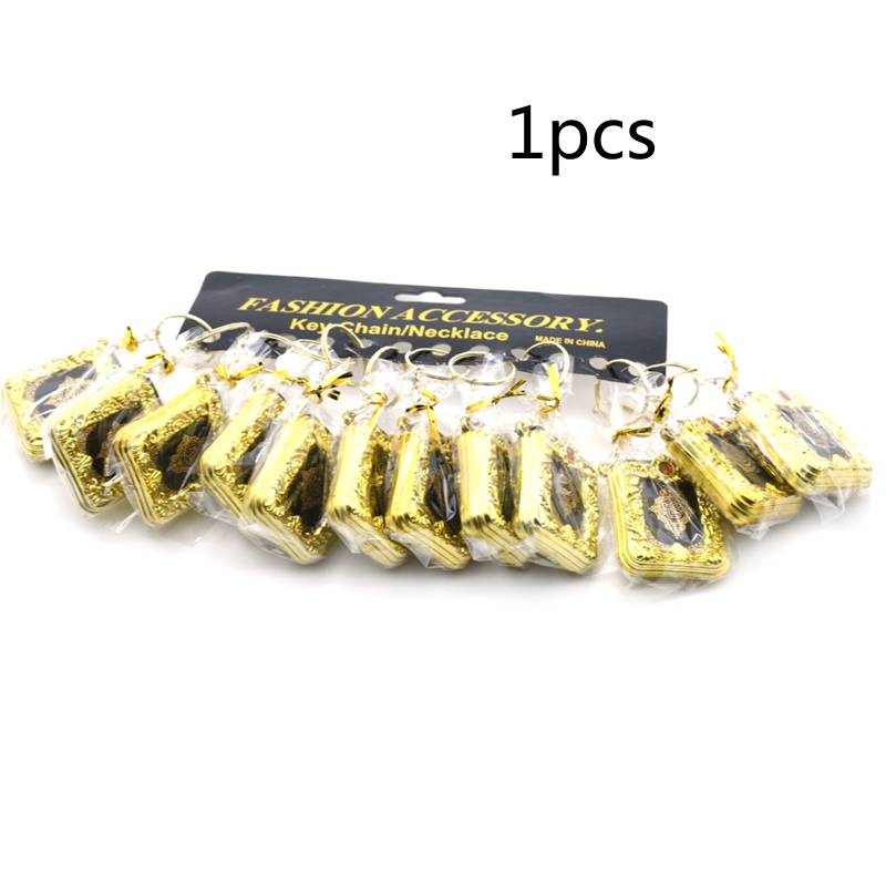 Miniature Arabic Quran Book Islamic Keychain Penda... – Vicedeal