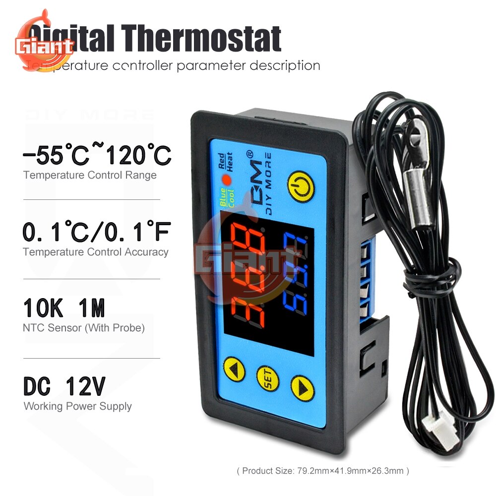 W3231 Temperature Controller Digital LED Dual Disp... – Vicedeal