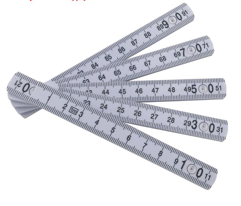 10 fold plastic universal folding ruler measuring ... – Grandado