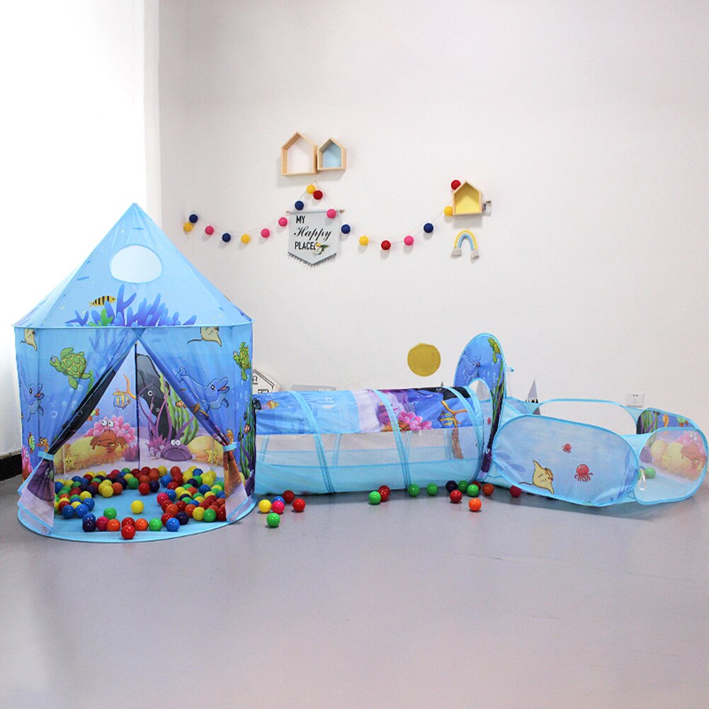 3 in 1 Portable Indoor and Outdoor Kids Play House... – Grandado