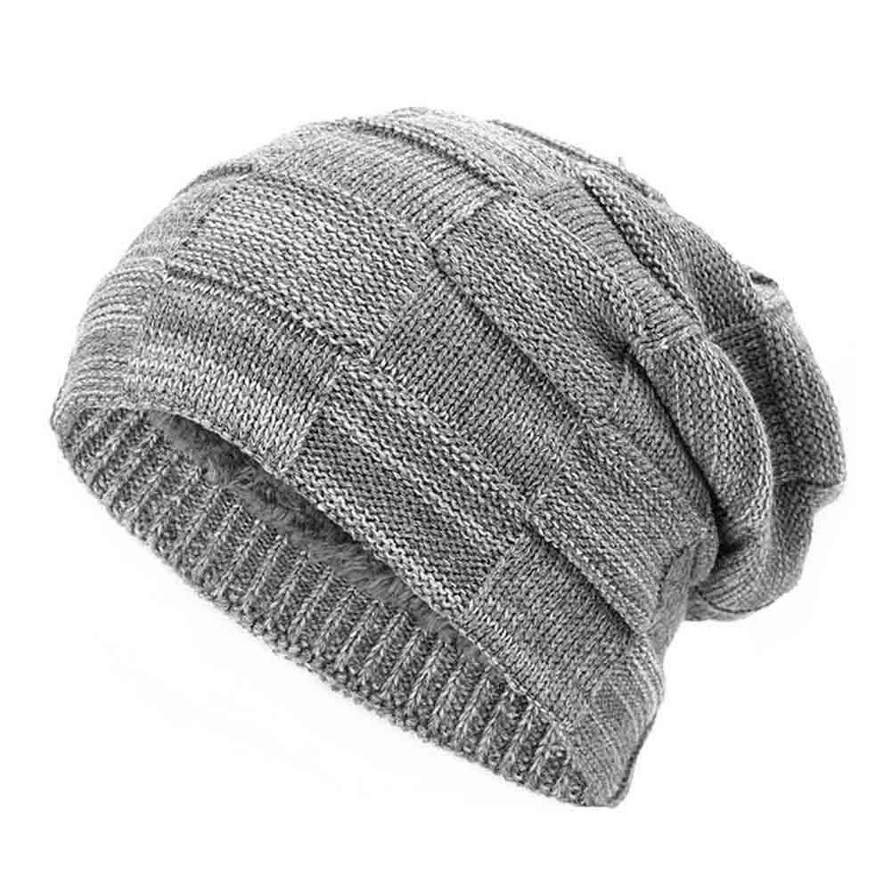 Winter Mutsen Mannen Gebreide Muts Caps Motorkap W... – Grandado