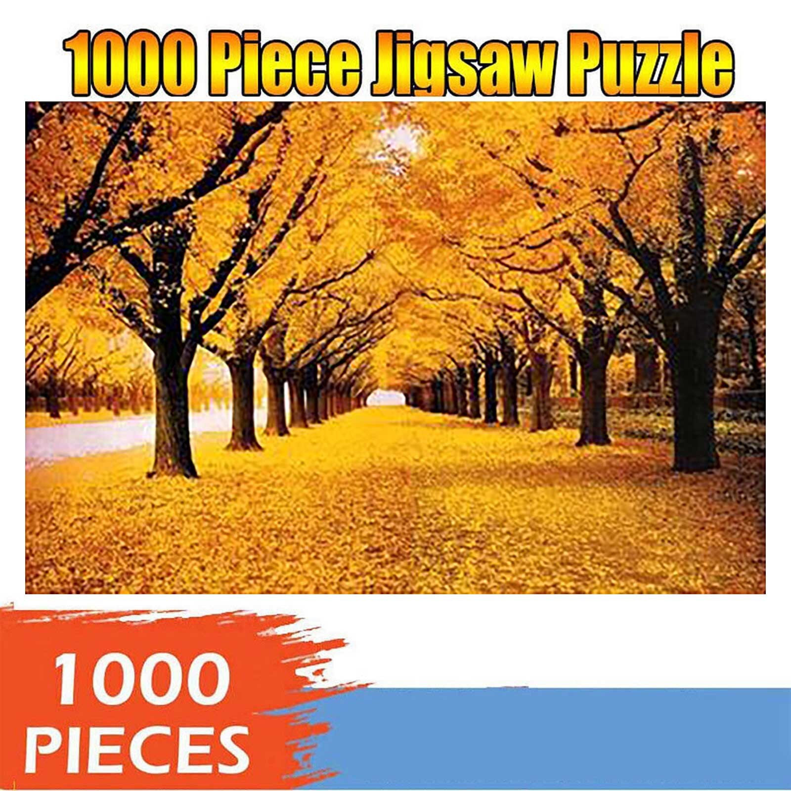 1000 Piece Large Puzzle Game Autumn Landscape Puzz... – Grandado