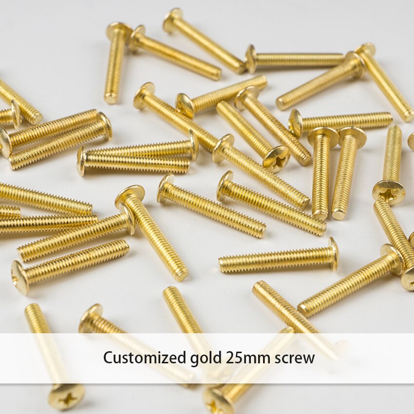 Pure Brass Door Handle with Screw Wardrobe Cabinet... – Grandado