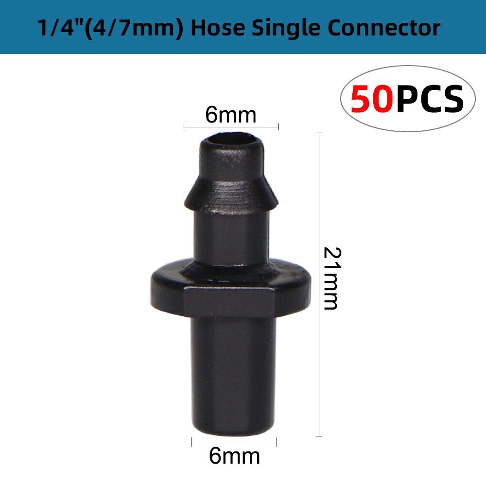 50-200 Stuks 1/4 ''Slang End Plug 4/7Mm Watering C... – Vicedeal