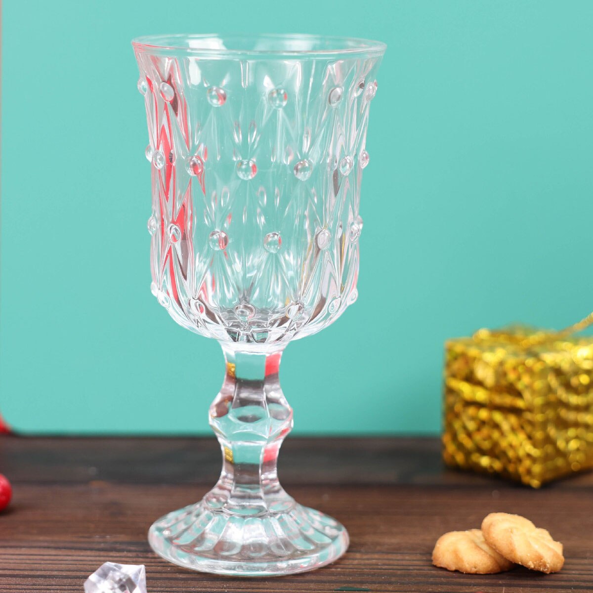 Colored Wine Glass Golden Amber Thickened Cocktail... – Grandado