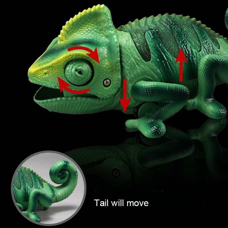 RC Animals Toys RC-Chameleon Lizard Pet Intelligen... – Grandado