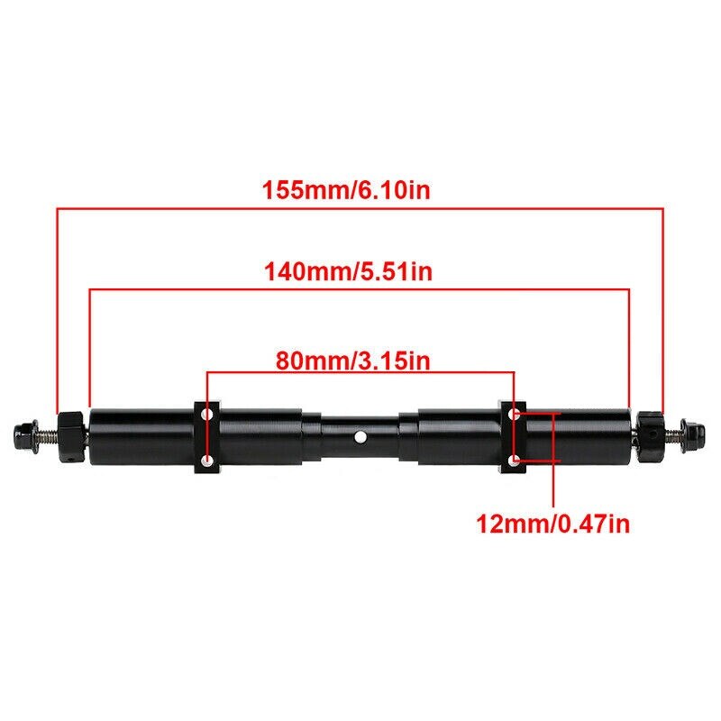 Rear Wheel Axle For Tamiya 1/14 RC Tractor Trailer... – Vicedeal