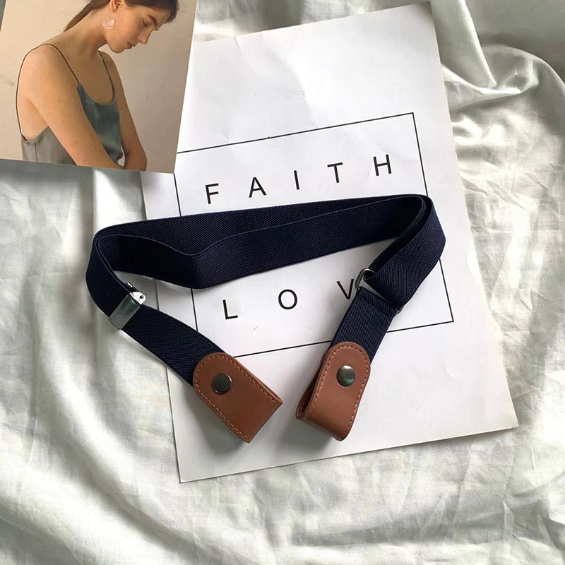 Rainbow Elastic Invisible Belt Woven Fabric Tracel... – Vicedeal